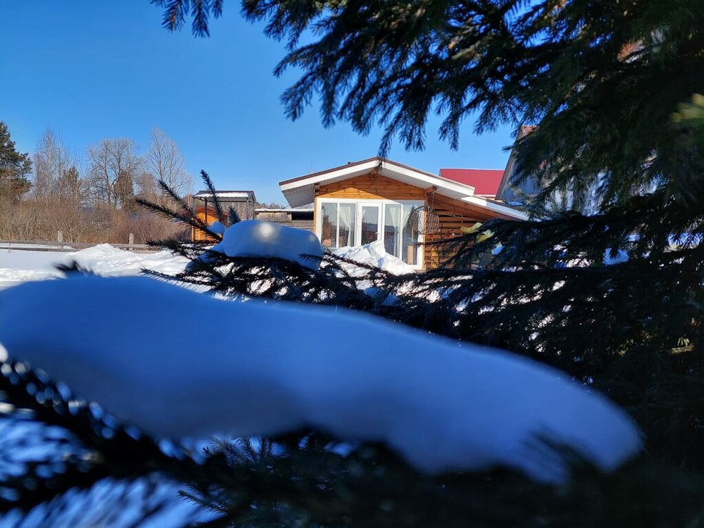 Hamamlar Шале за мостом, Tomskaya oblastı, foto