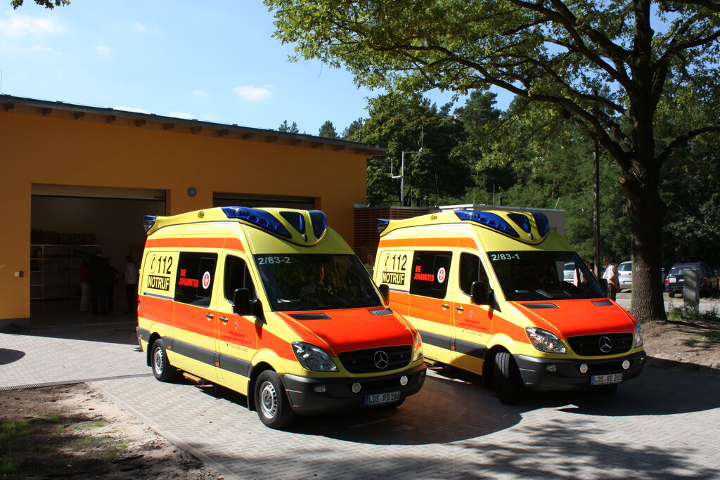 Sosyal yardım kuruluşları Johanniter-Unfall-Hilfe E. V. - Rettungswache Bestensee, Brandenburg, foto