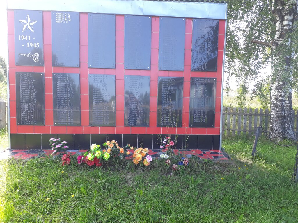 Anıt, heykel Мемориал памяти, Vologodskaya oblastı, foto