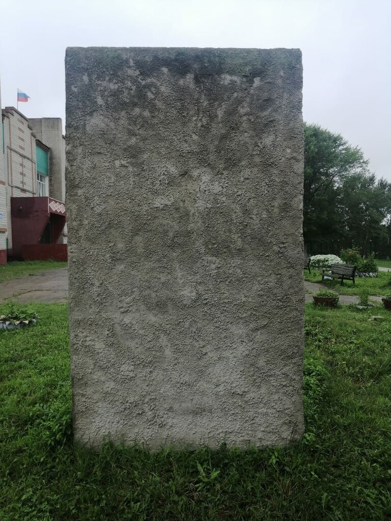 Anıt, heykel Односельчанам, погибшим в годы Великой Отечественной войны, Amursk Bölgesi, foto