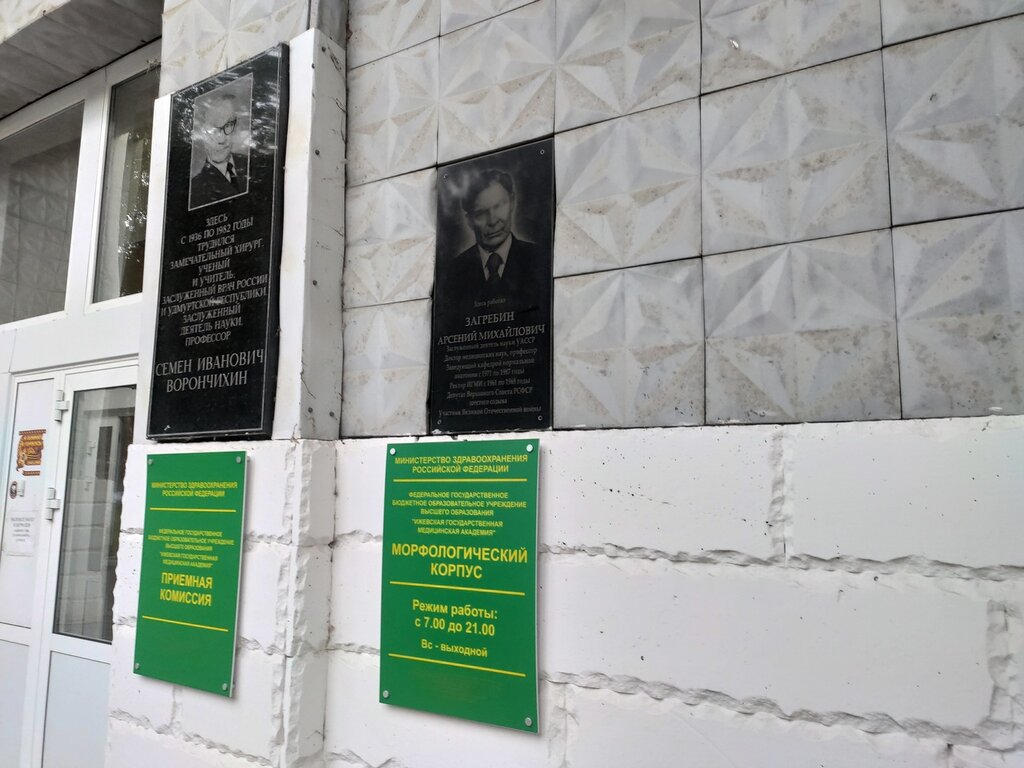 Anıt levhası, anıt taş Арсению Михайловичу Загребину, Izhevsk, foto