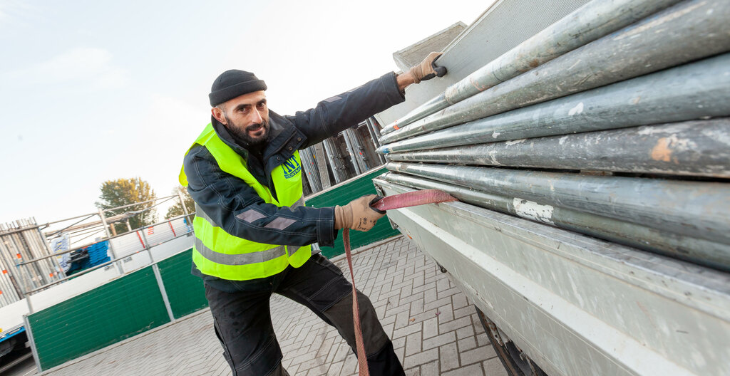 Yapı iskeleleri hizmetleri TNT Gerüstbau GmbH, Bremen, foto