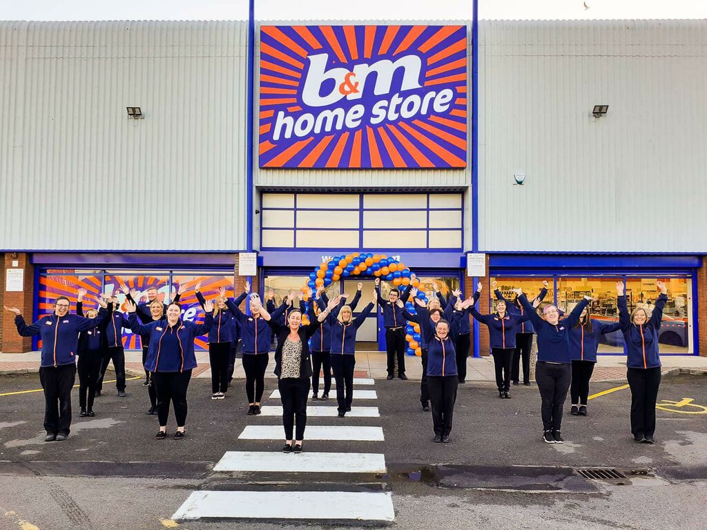 Şans oyunları B&m Home Store, İngiltere, foto