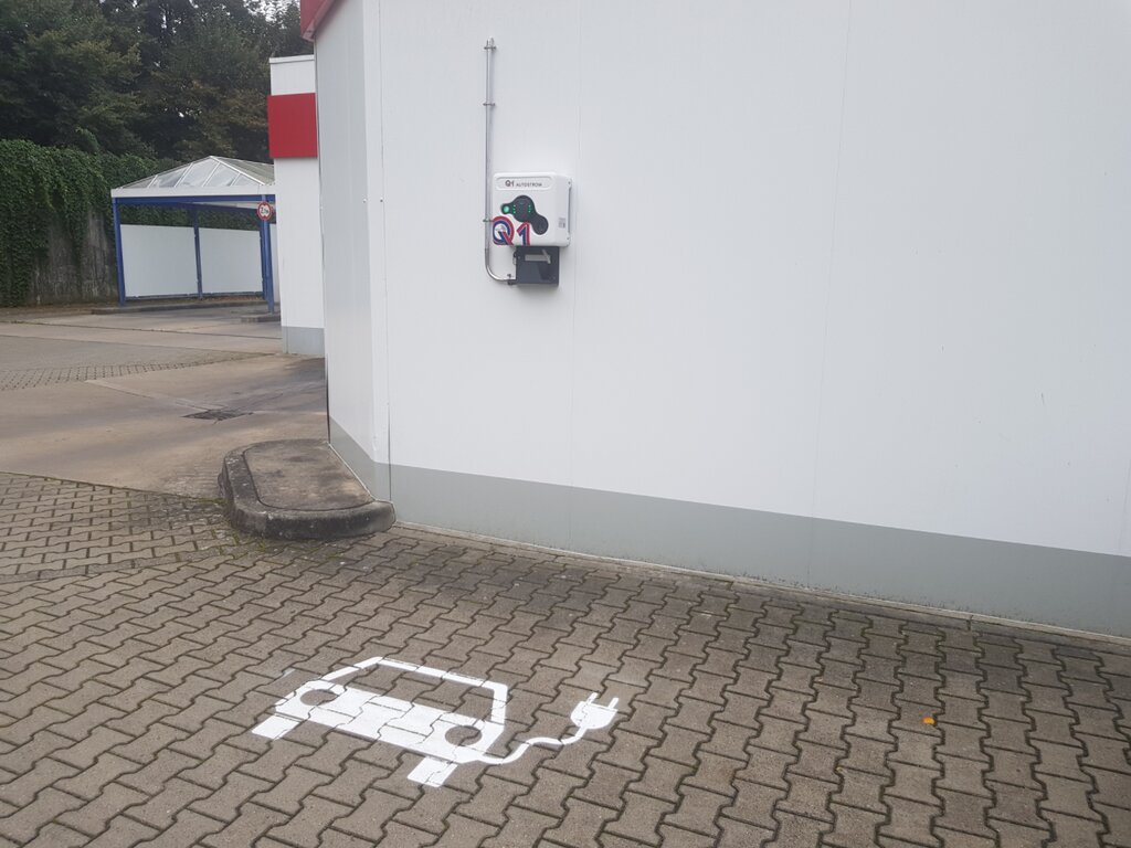 Otogaz dolum istasyonu Q1 Autostrom Ladestation, Eberswalde‑Finow, foto