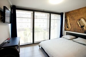 Résidence Le Patricia (Auvergne-Rhône-Alpes, Isère, Arrondissement de Grenoble, Grenoble, Rue Marcel Deprez), otel  Grenoble'den