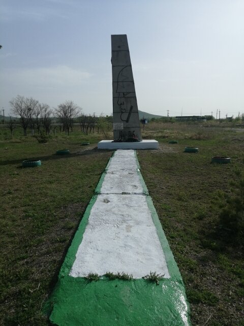 Anıt, heykel Воинам-односельчанам, погибшим в Великой Отечественной войне, Primoriye, foto