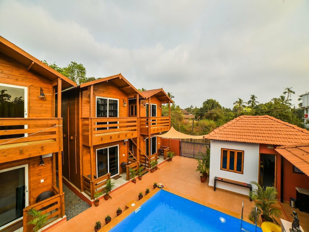 Otel Capital O 35477 The Long Bay G, Goa, foto