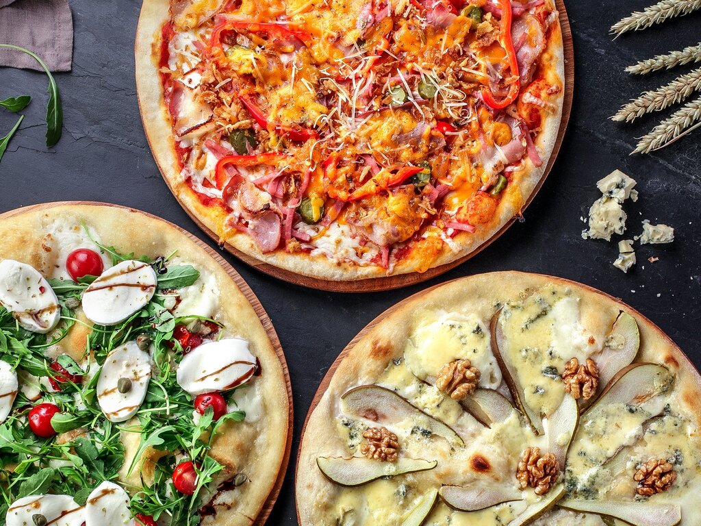 Kafe Lucky Pizza, Moskova, foto