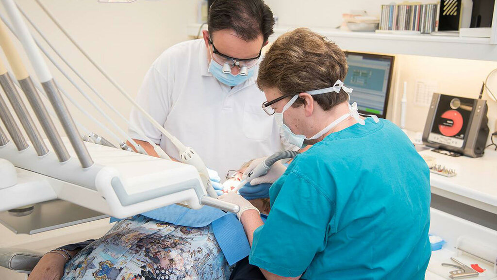 Özel ağız ve diş sağlığı klinikleri ve muayenehaneleri Tandlægehuset Høruphav, Güney Danimarka, foto