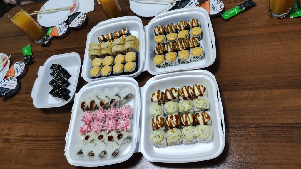 Hazır yemek teslim servisleri Суши Даром, Kopeysk, foto