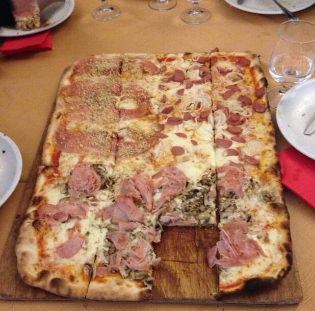 Pizzacılar Pizzeria i Portici, Sardunya, foto