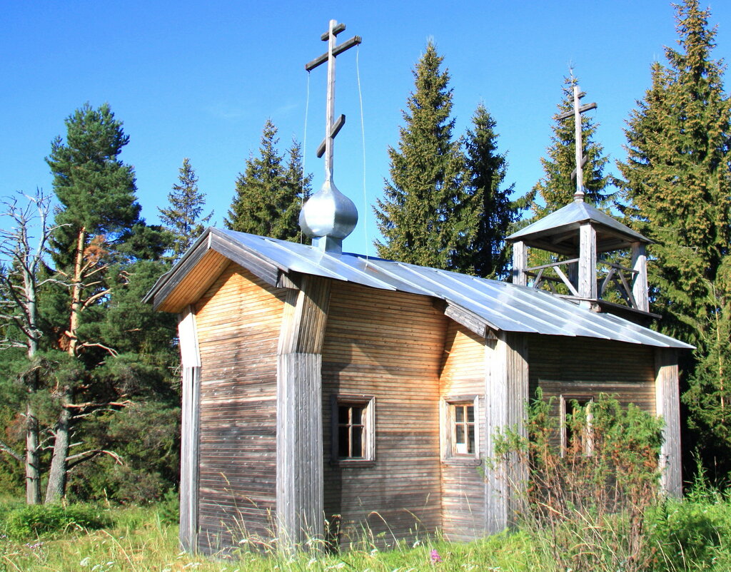 Ortodoks kiliseleri Часовня Воздвижения Честного Креста Господня, Arhangelskaya oblastı, foto
