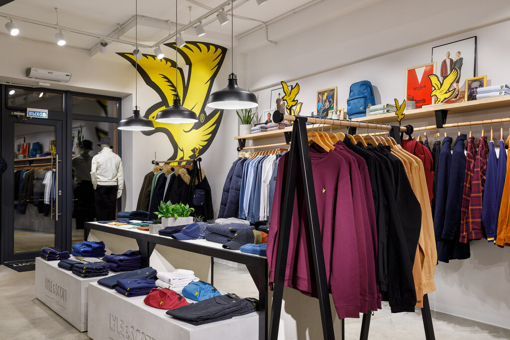 Giyim mağazası Lyle & Scott, Moskova, foto