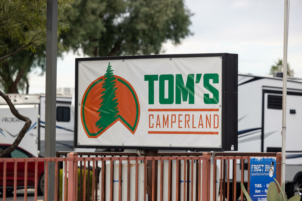 Karavan Tom's Camperland, Arizona Eyaleti, foto