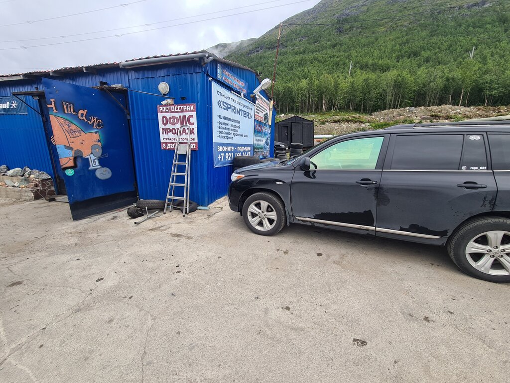 Oto lastik tamiri Shinomontazh, Kirovsk, foto