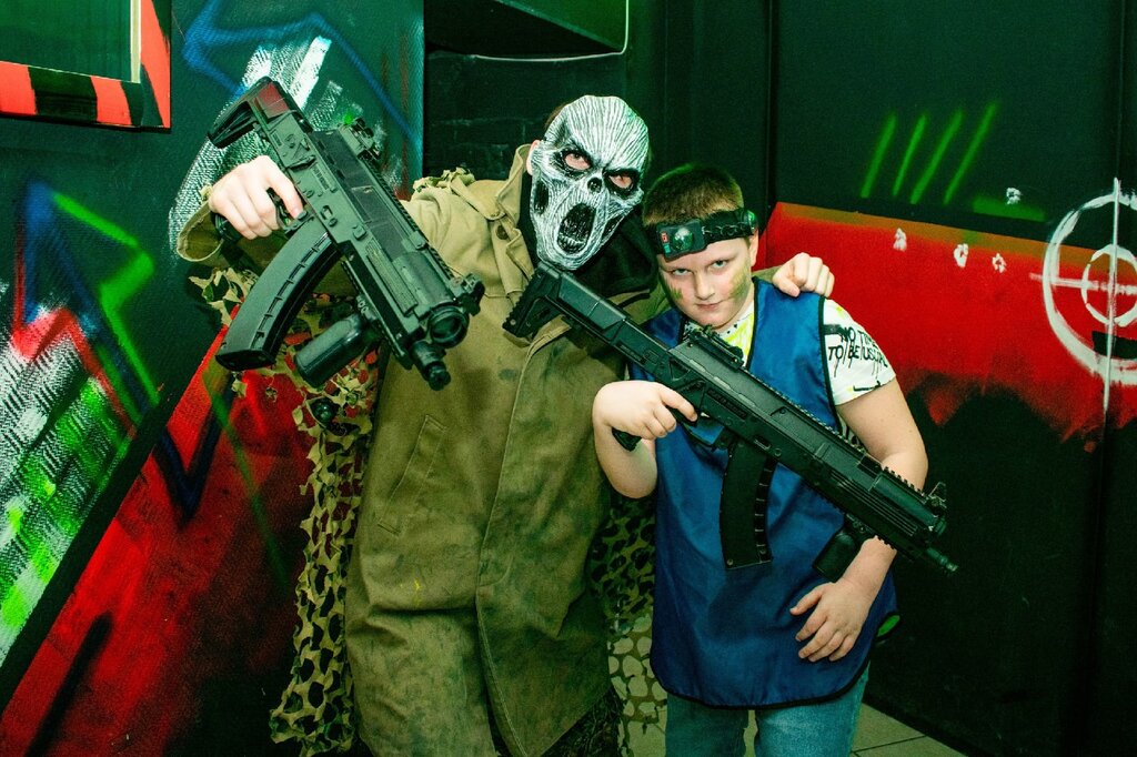 Lazer paintball Ataka lazertag klub, Novokuznetsk, foto