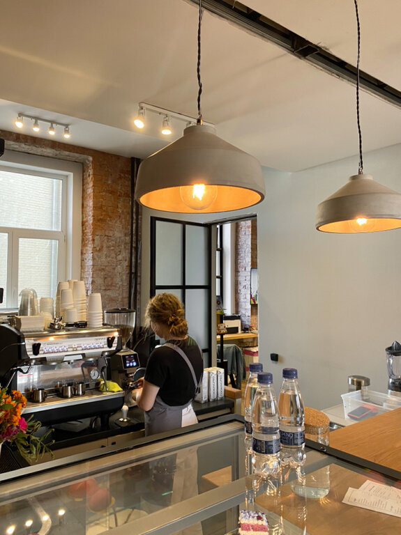 Kahve dükkanları Sonka, Moskova, foto