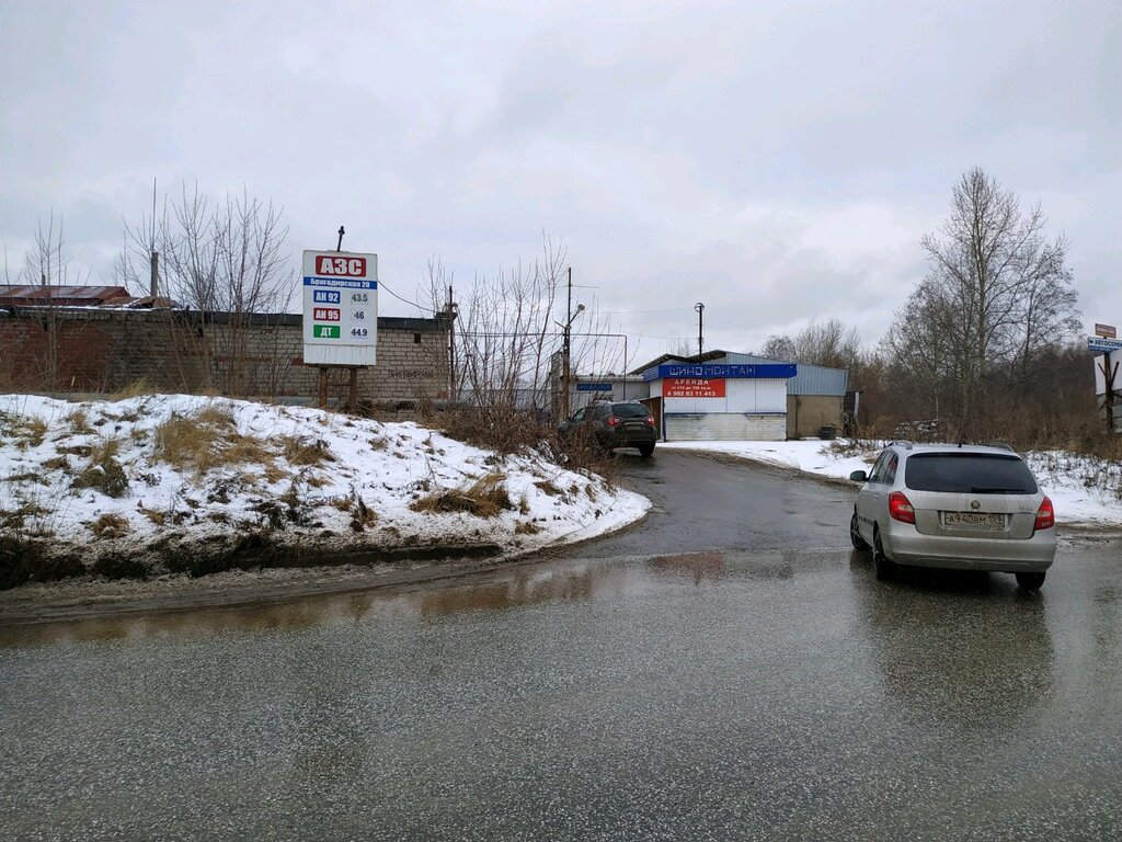 Benzin istasyonu Azs Ip Okoneshnikov D. N., Perm, foto