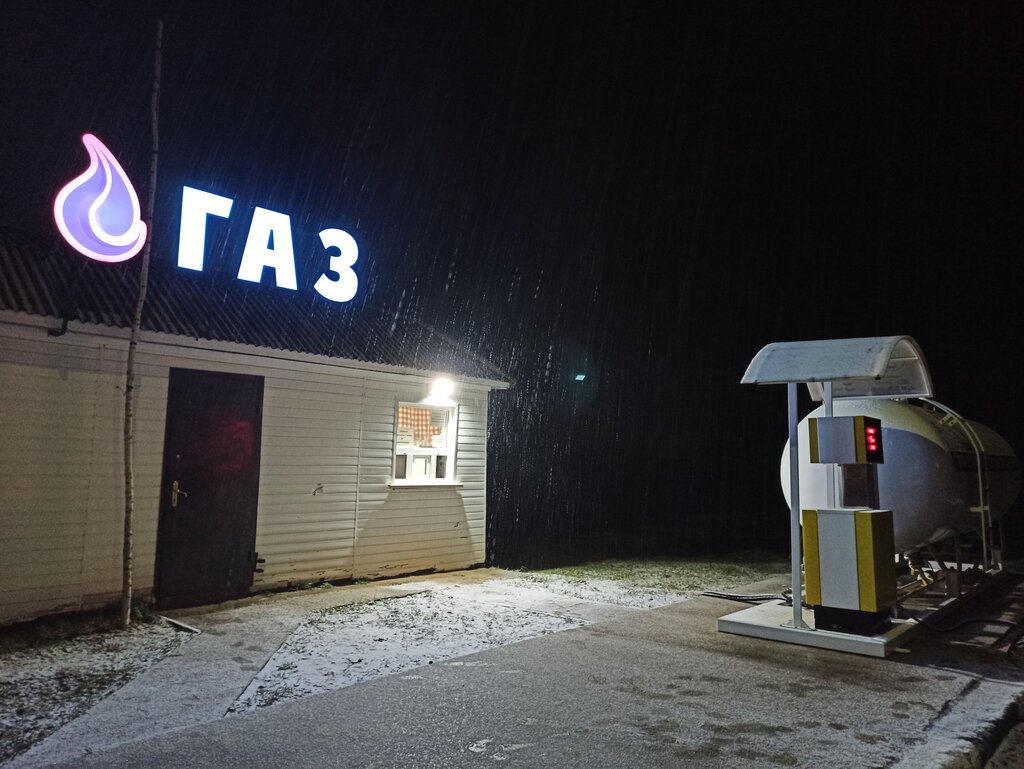 Benzin istasyonu M10-Oyl, Safonovo, foto