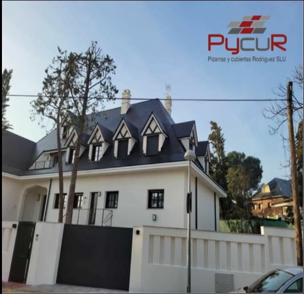 Çatı ve çatı materyalleri Pizarras y Cubiertas Rodríguez, Madrid, foto