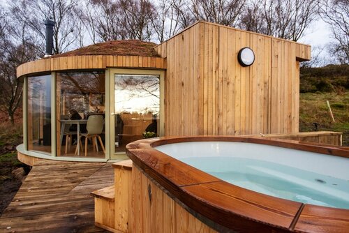 Otel Luxury and Peaceful 1-bed Roundhouse With Hot Tub, Doğu Dunbartstonshire Konseyi, foto
