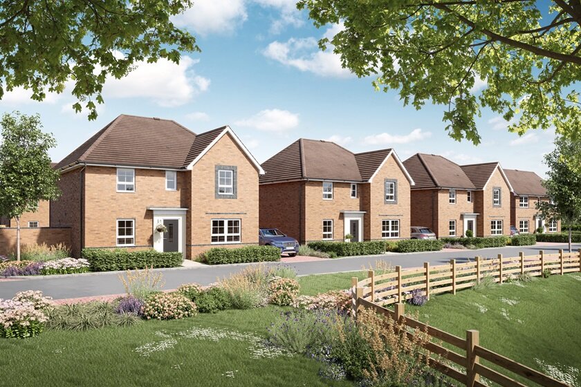 Arazi dizisi Barratt Homes - Eldebury Place, İngiltere, foto