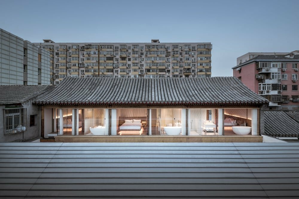 Otel Layering Courtyard Hutel Qianmen, Beijing, foto
