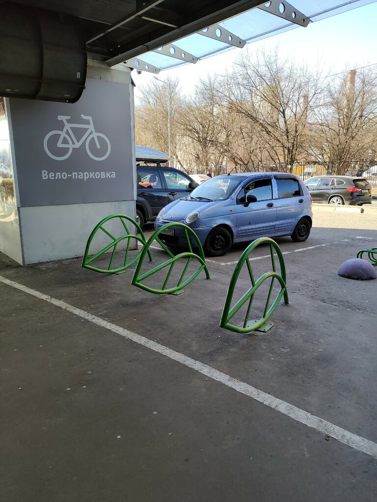 Bisiklet park yerleri Bicycle stand, Moskova, foto