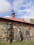 Скульптура (Republic of Karelia, Petrozavodsk, Onezhskaya Embankment), turistik yerler  Petrozavodsk'tan