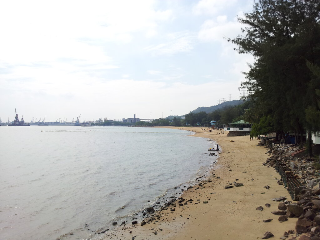 Plaj Butterfly Beach, Hong Kong, foto