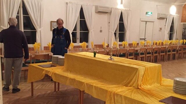 Etkinlik organizasyonu Boglösa Bygdegård, Uppsala Vilayeti, foto