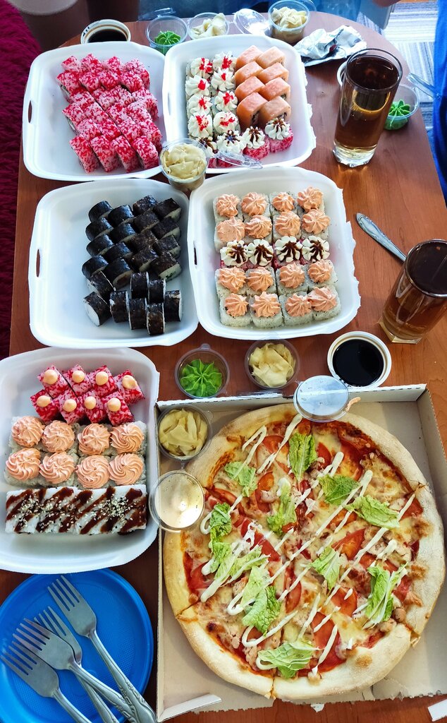Hazır yemek teslim servisleri Sushi time, Şadrinsk, foto