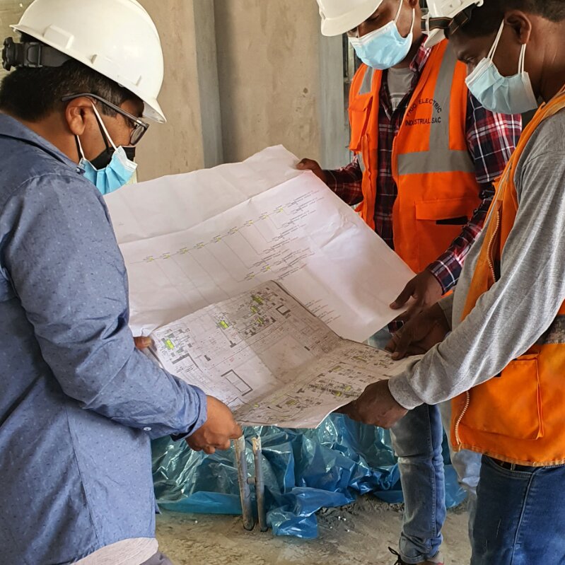 Yangın ekipmanları Frío Electric Industrial S. A. C., Lima, foto