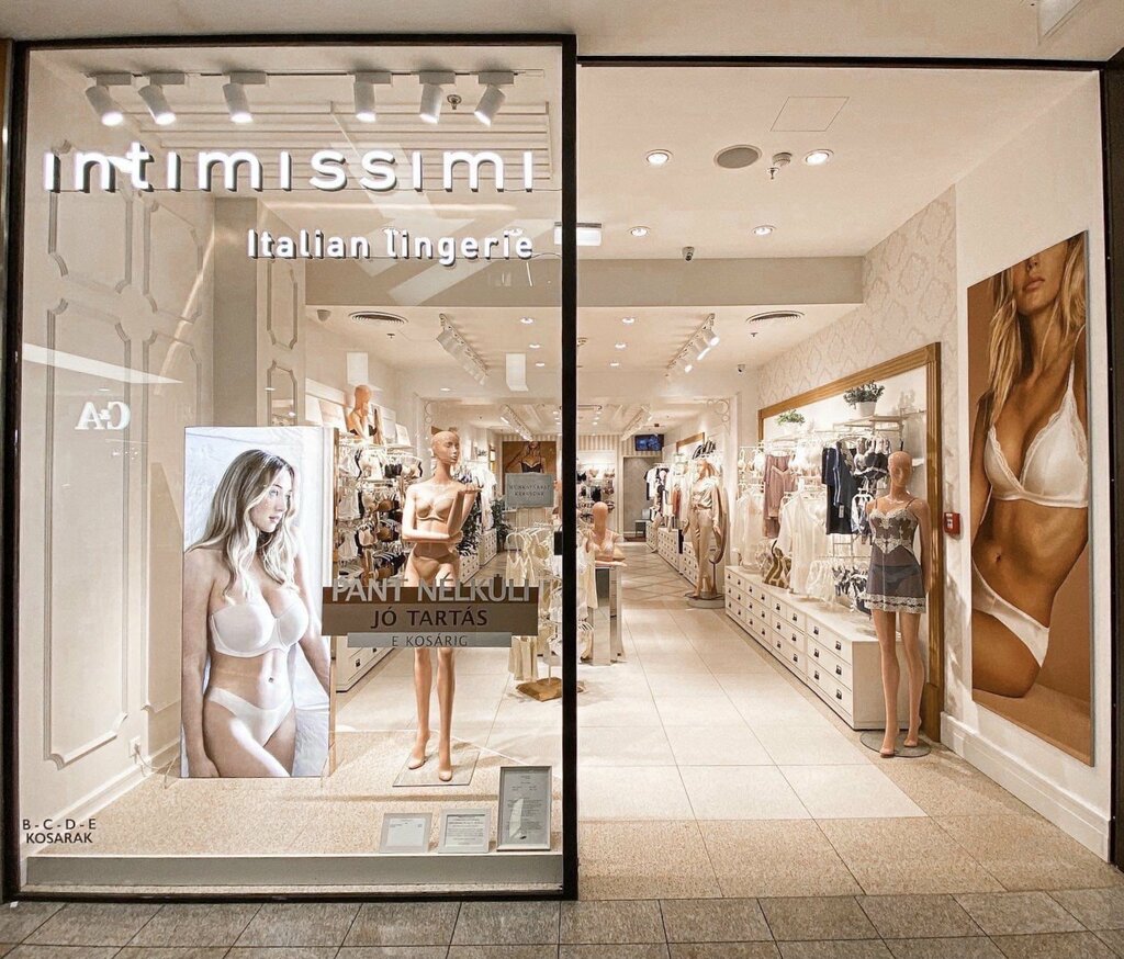 Giyim mağazası Intimissimi, Debrecen, foto