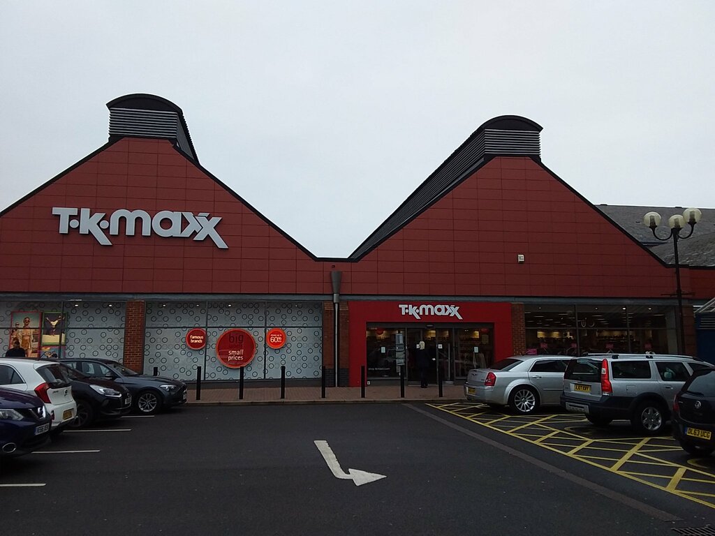 Büyük mağazalar Tk Maxx, Burton‑Upon‑Trent, foto
