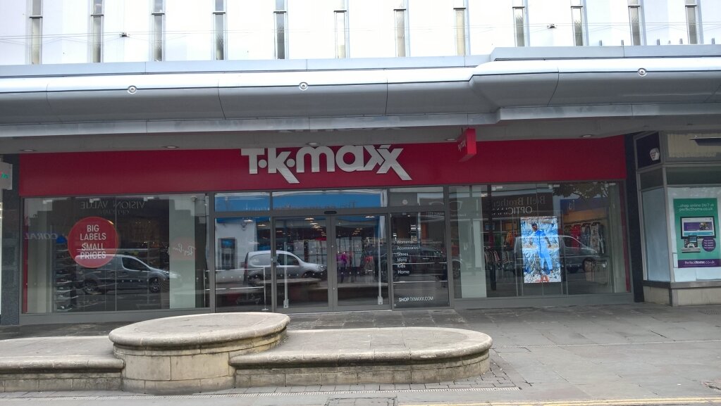 Büyük mağazalar Tk Maxx, Doncaster, foto