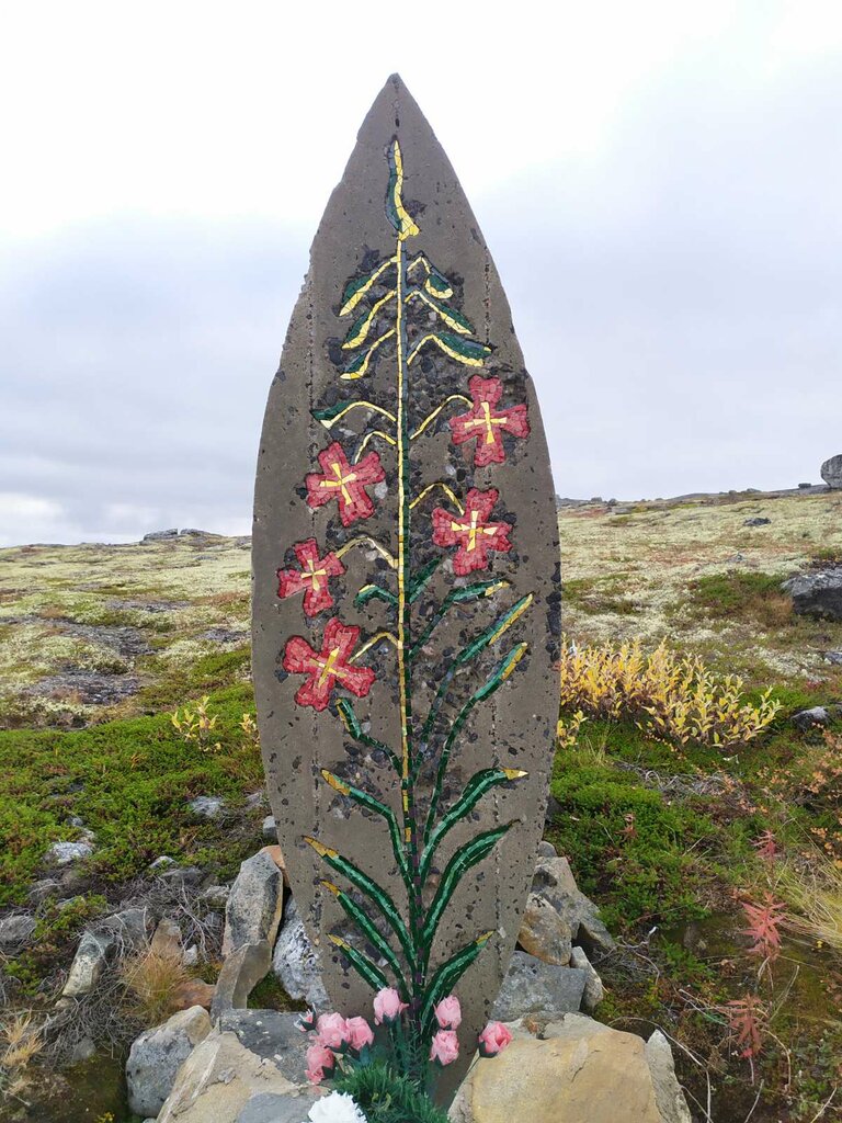 Anıt, heykel Героическим защитникам советского Заполярья, Murmanskaya oblastı, foto