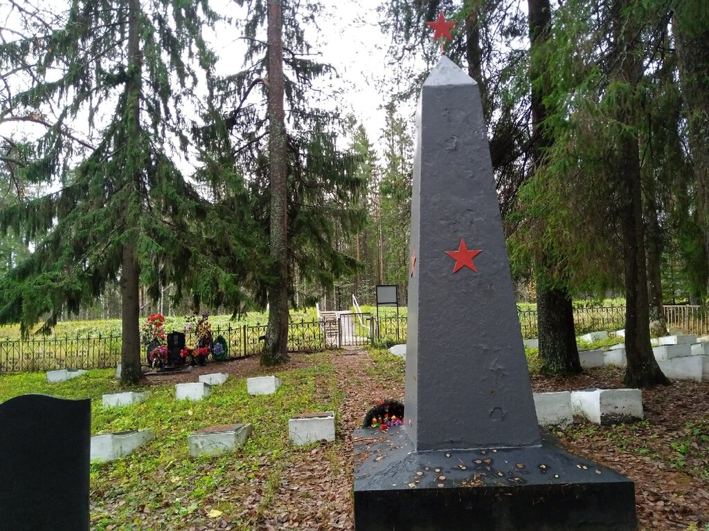 Anıt, heykel Мемориал Великой Отечественной войны, Vytegra, foto