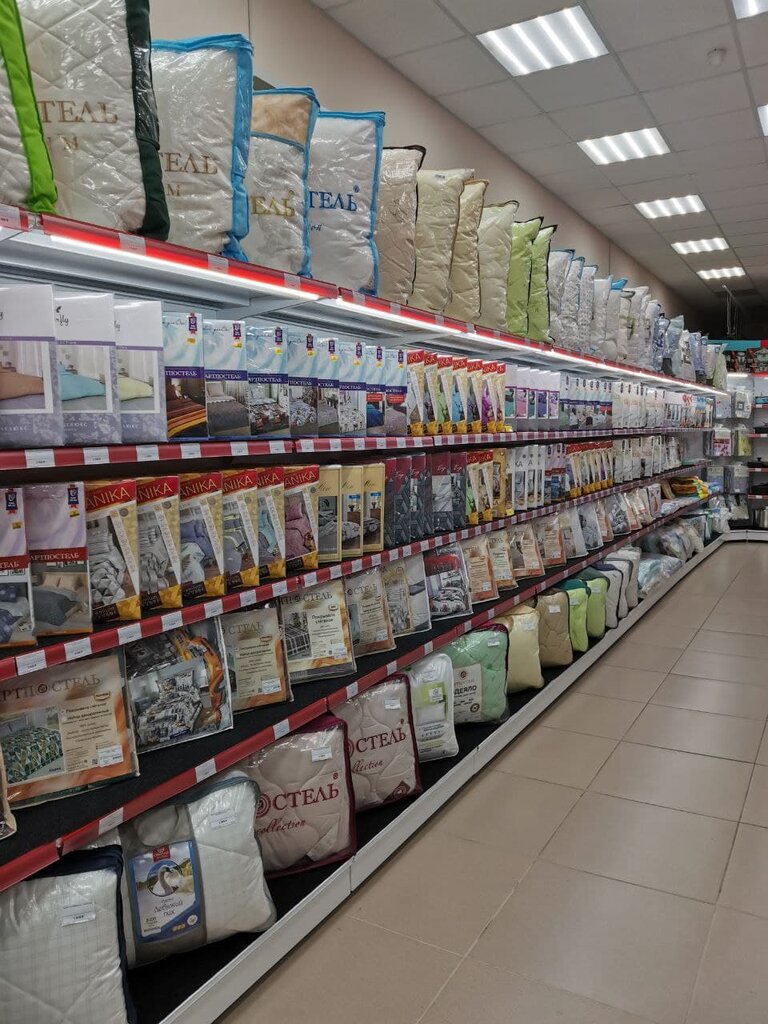 Ev tekstili mağazaları Tyorki-skatyorki, Nazarovo, foto