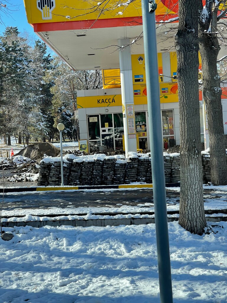 Benzin istasyonu Rosneft, Bişkek, foto