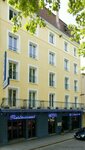 Hotel Le Gambetta (Nouvelle-Aquitaine, Dordogne, Bergerac, Place Gambetta), otel  Bergerac'tan