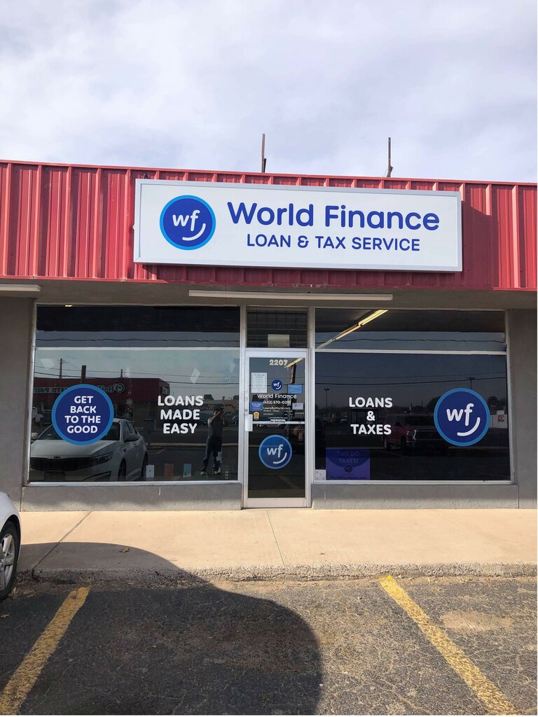 Kredi komisyoncuları World Finance, Midland, foto