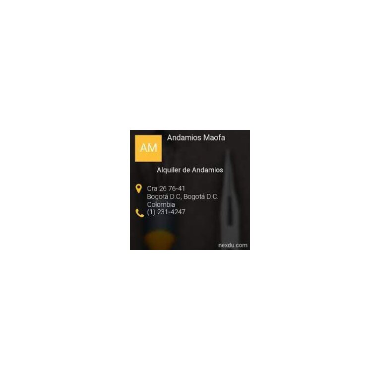 i̇nşaat ekipmanı kiralama Alquiler Andamios y Tarimas Maofa, Bogota, foto