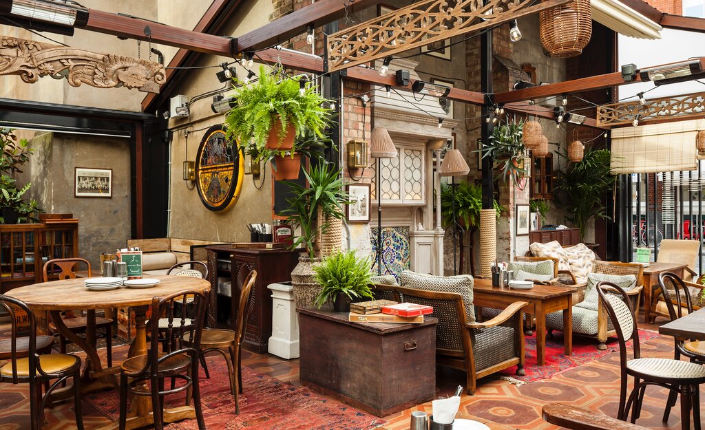 Restoran Dishoom Shoreditch, Londra, foto