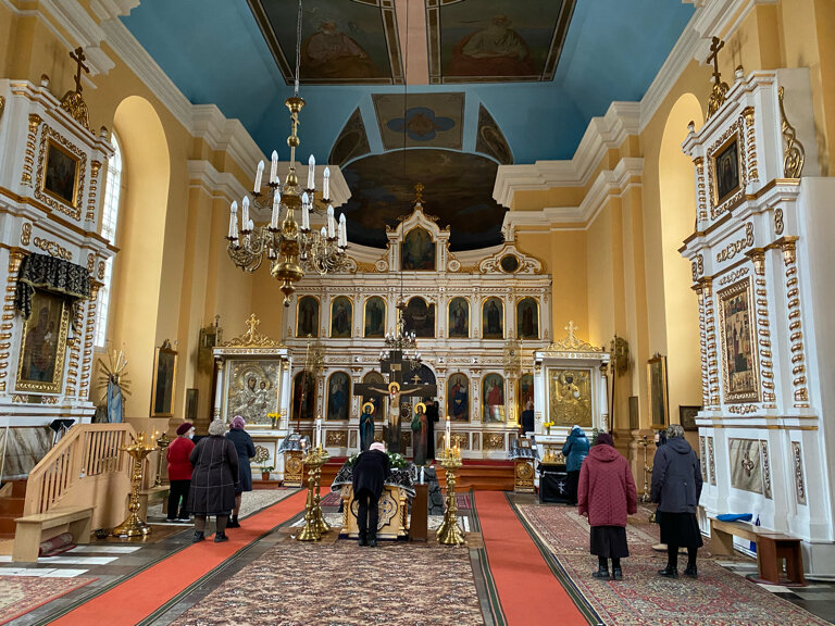 Ortodoks kiliseleri St. Peter and Paul Church, Brestskaya oblastı, foto
