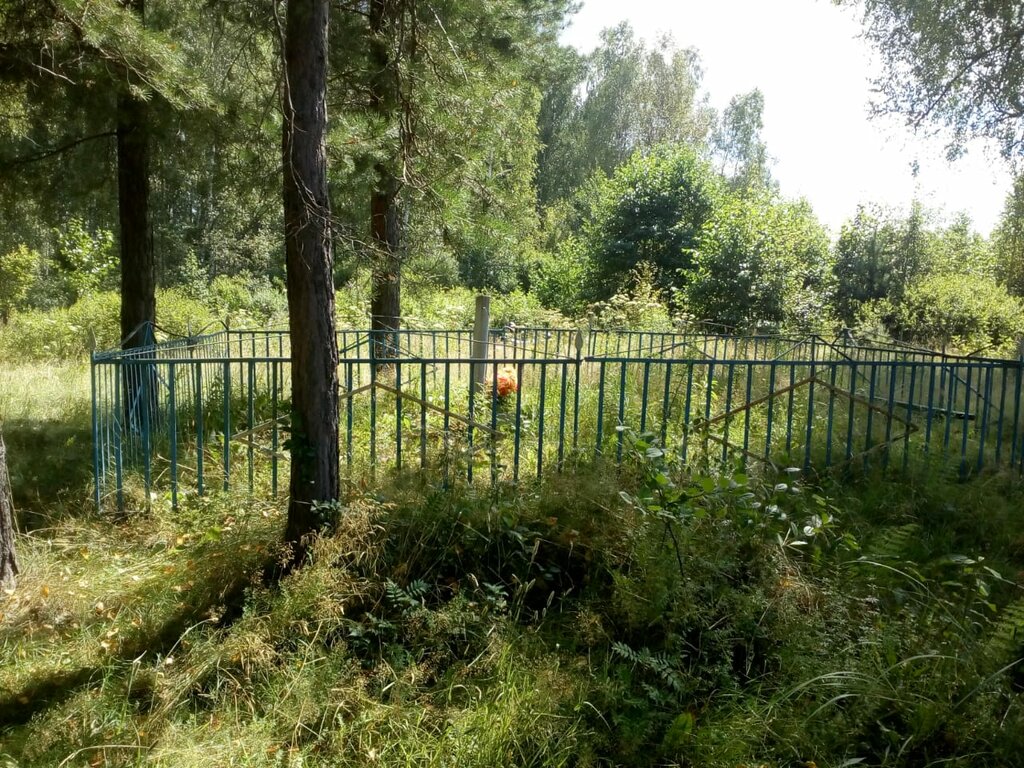 Anıt, heykel Братская могила мирных жителей, Kalujskaya oblastı, foto