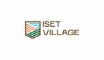 Iset village (Sverdlovsk Region, Sysertskiy gorodskoy okrug, kottedzhny posyolok Iset Villadzh), giriş işareti  Sverdlovskaya oblastından