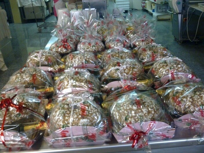 Ekmek fırını Pasticceria Panetteria Sanna, Sardunya, foto