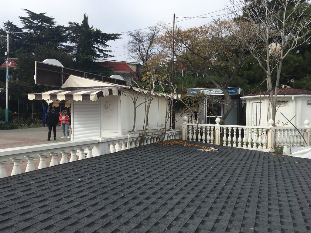 Gazete bayi Крымсоюзпечать, Aluşta, foto