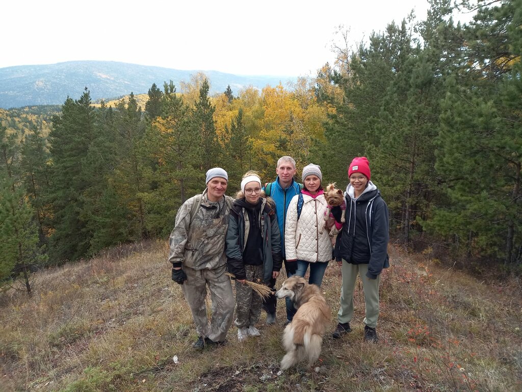 Dağ zirvesi Собачья сопка, Krasnoyarski krayı, foto